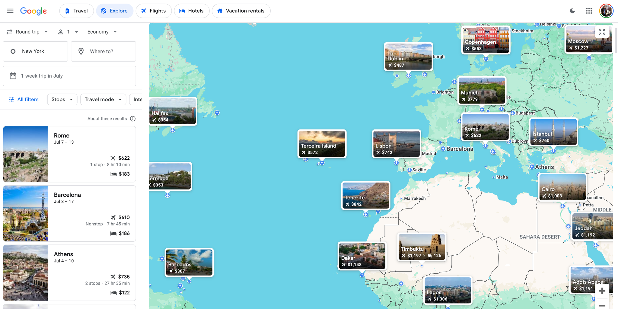 Google Flights Explore: How to find cheap flights anywhere in the world - The Points Guy